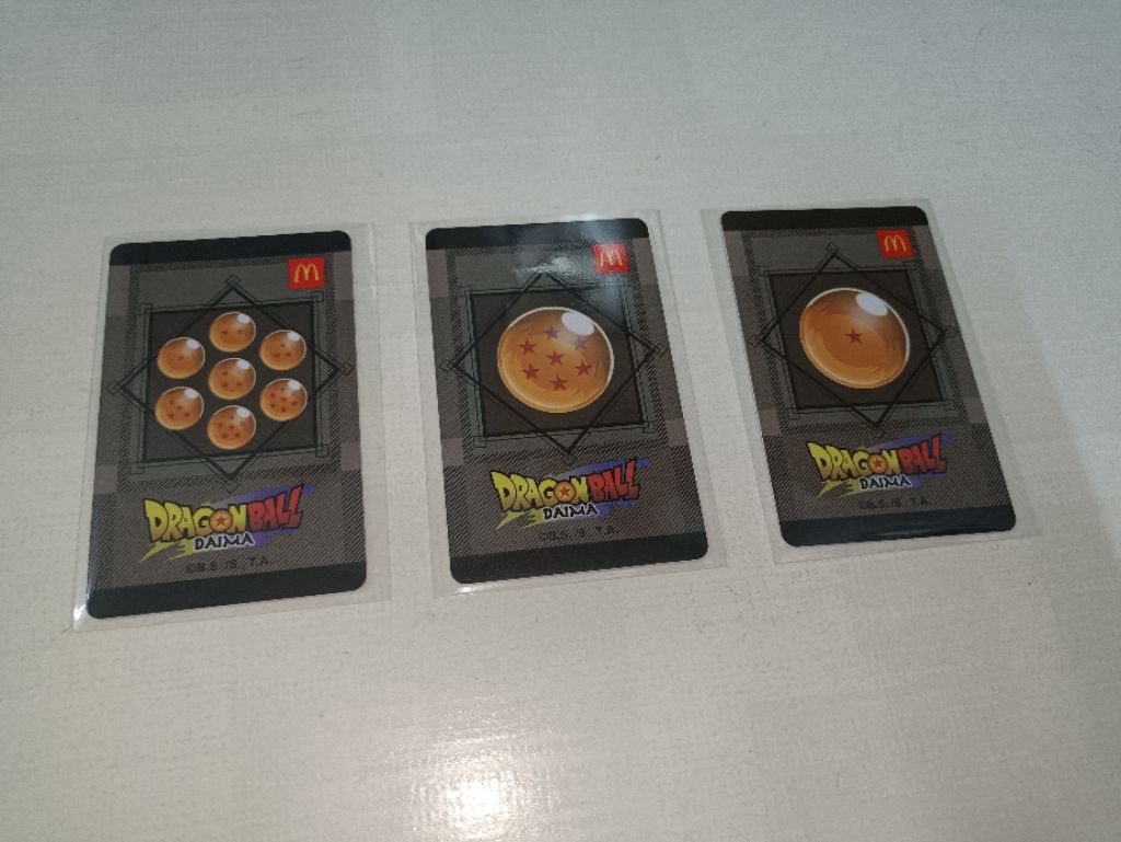 McDonald's Dragon Ball Daima Cards Collection Rare and Ultimate Rare ...
