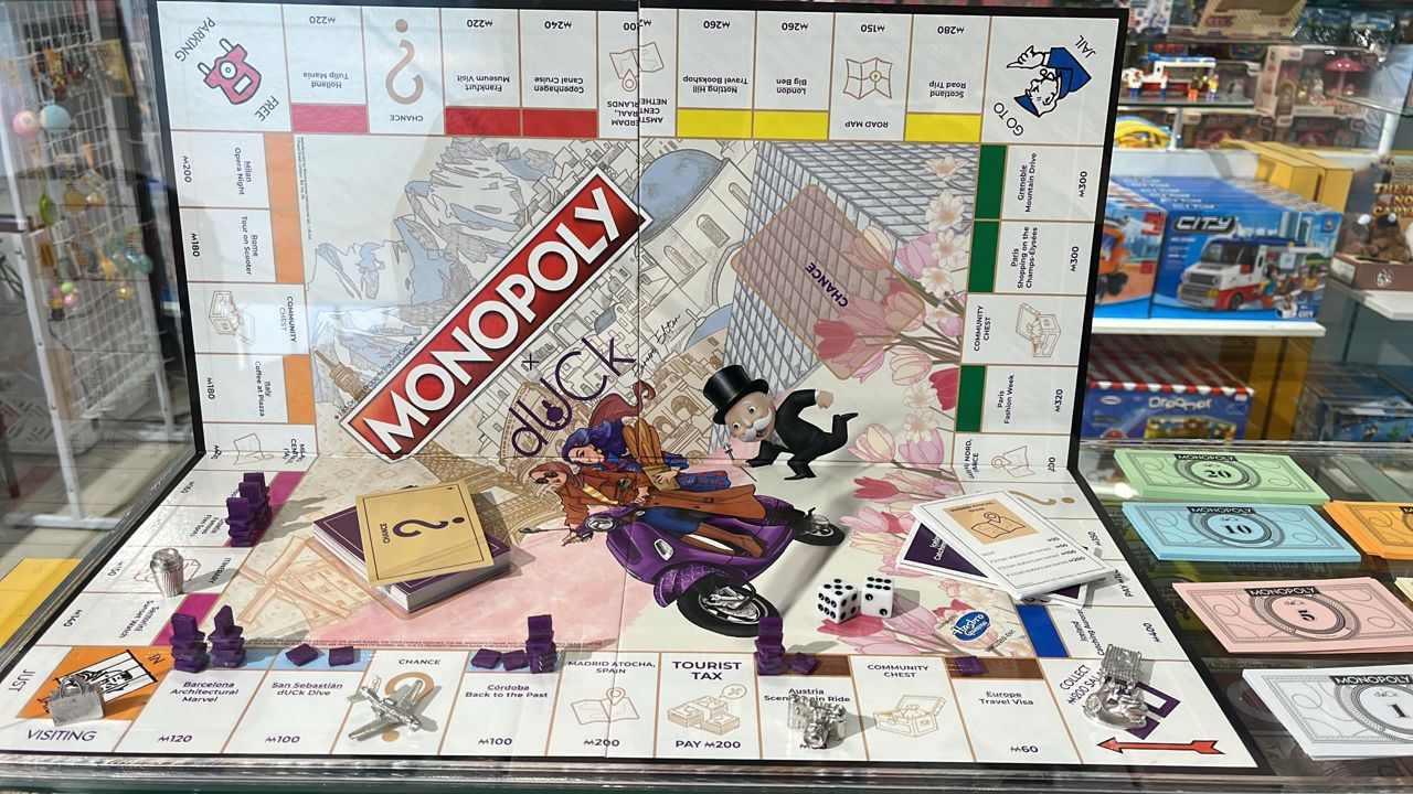 MONOPOLY X DUCK Europe Edition Limited Edition Board Game Family ...