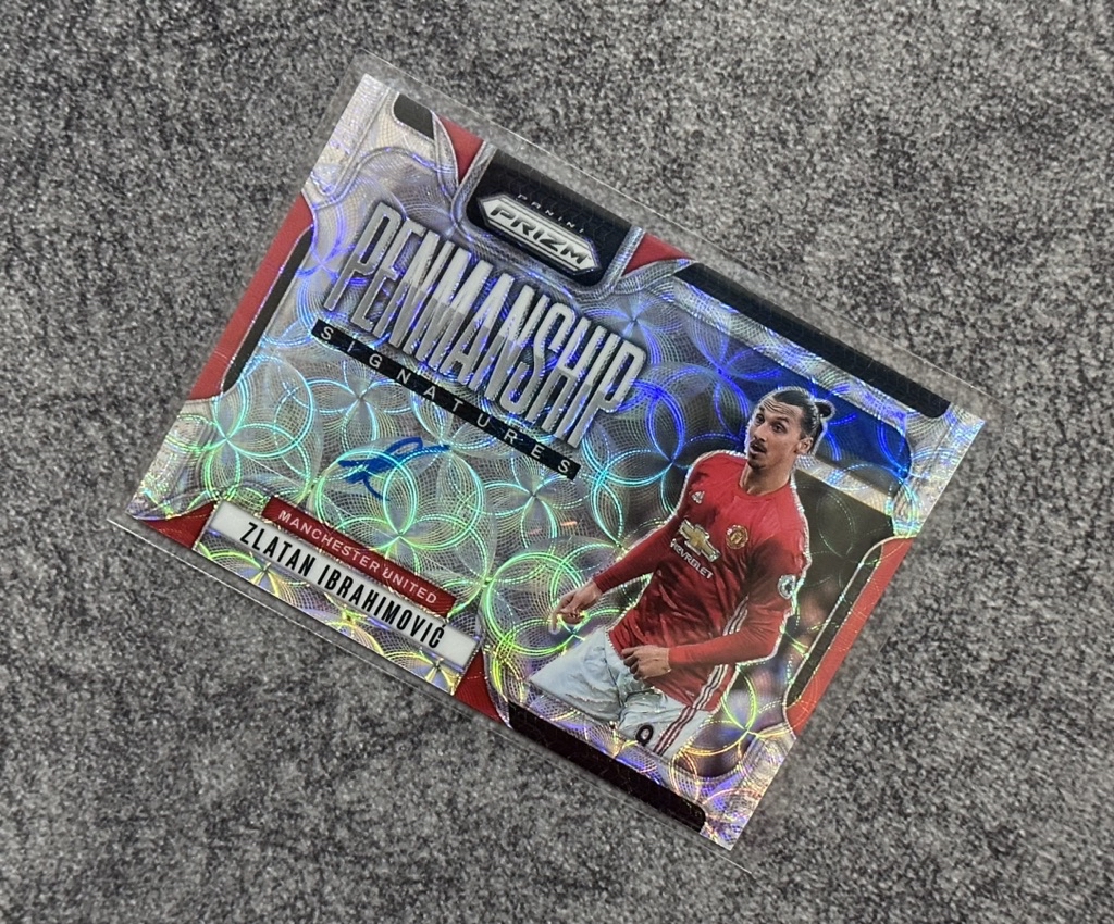 2024-25 Panini Prizm Choice Zlatan Ibrahimovic Auto Manchester United ...