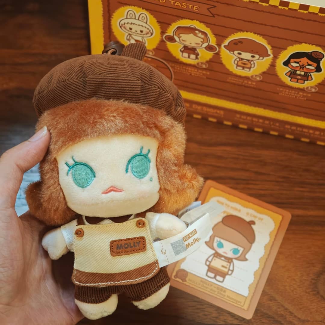 AUTHENTIC POP BEAN Coffee Factory Series Plush Pendant Blind Box ...