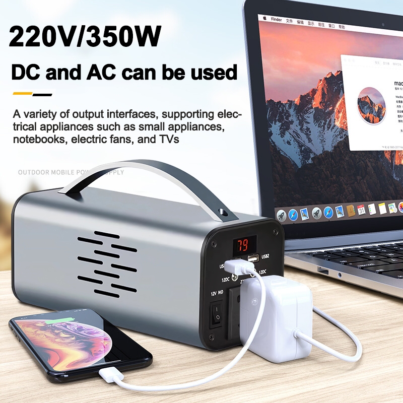 350W Portable Power Station 109600mAh Outdoor Power Pack Emergency ...