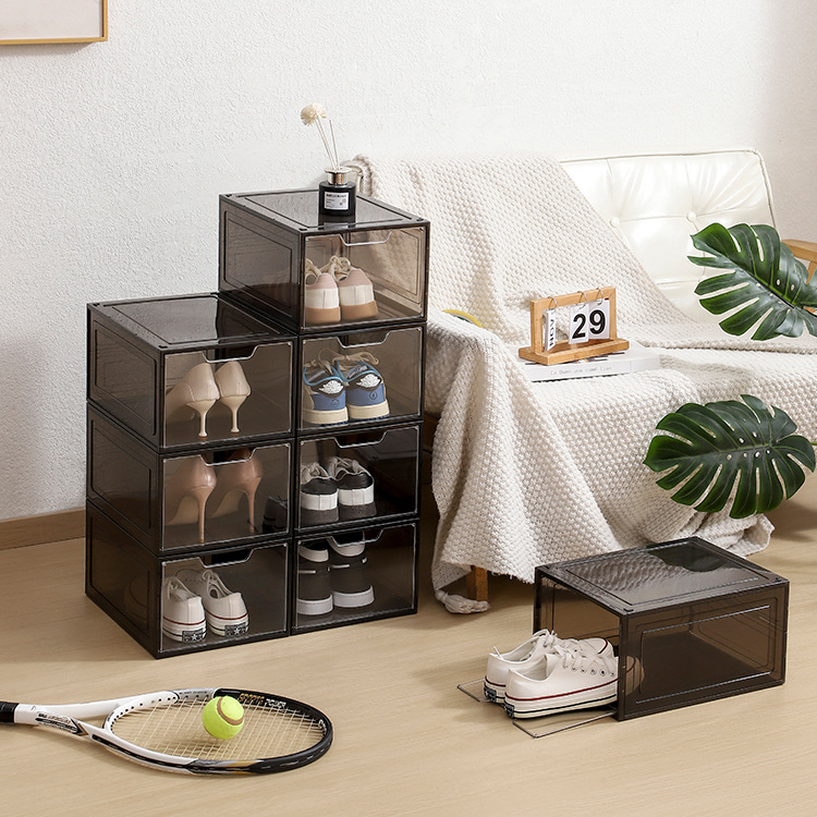 Drop Front Shoe Box Sneaker Box Storage Box ShoeBox with Good Quality ...