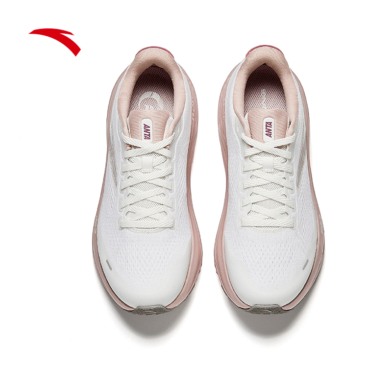 ANTA Women PG7 Travel 2 Running Shoes 1225E5546-8 -White/Pink (Kasut ...