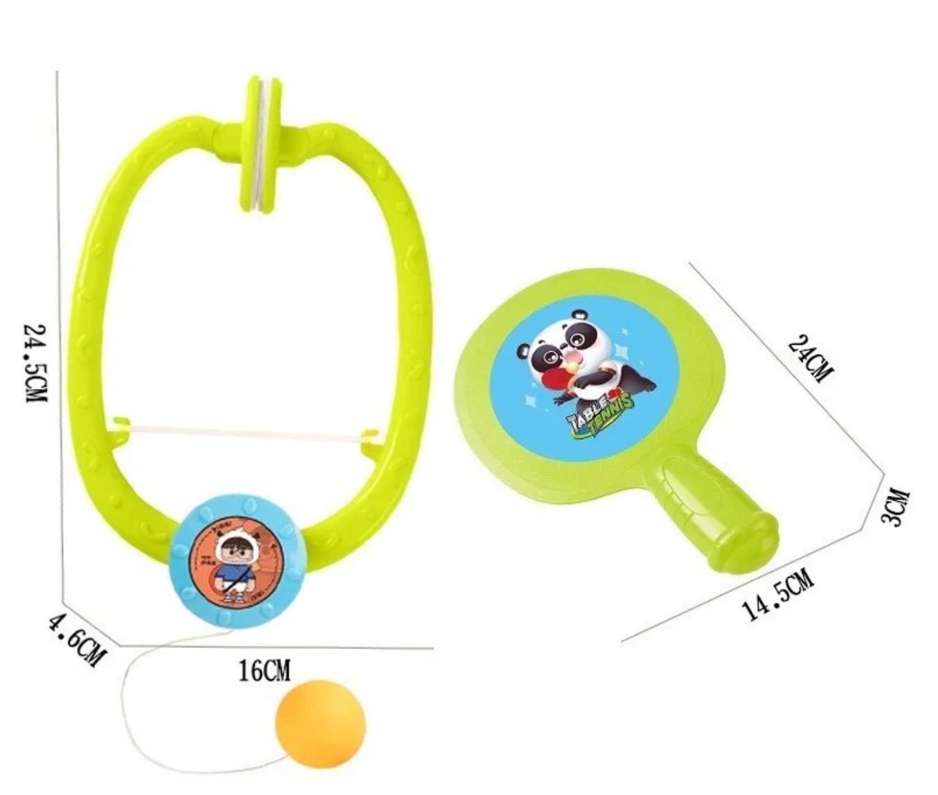 Kids Indoor Game Ping Pong Toys Hanging Table Tennis Self Trainer ...