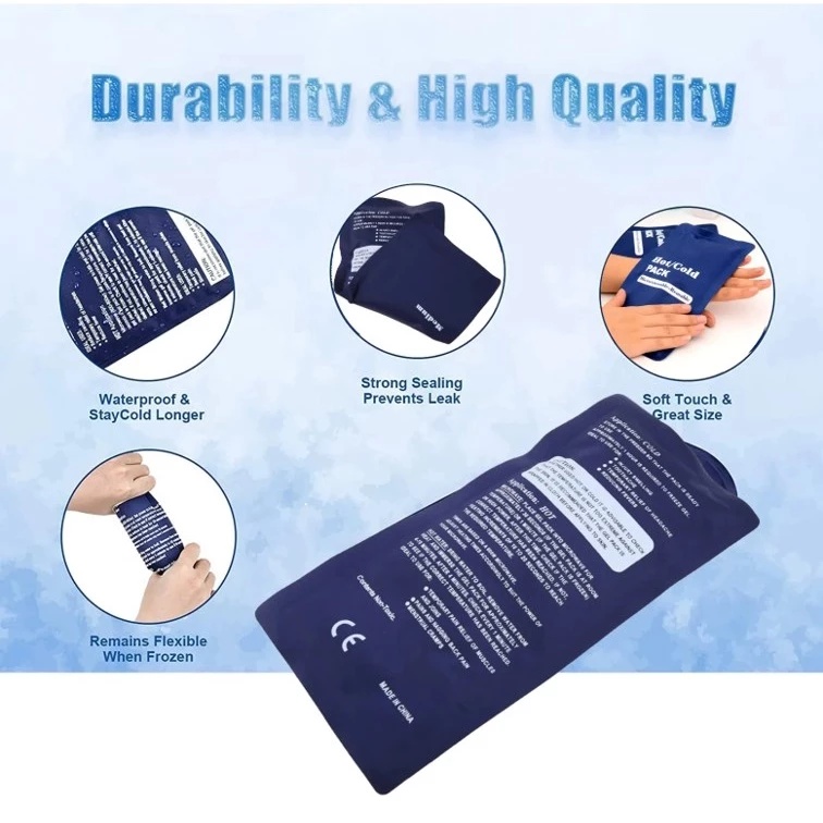 Reusable Sport Hot & Cold Gel Pack 1pc Multipurpose Microwave Heat Pad ...