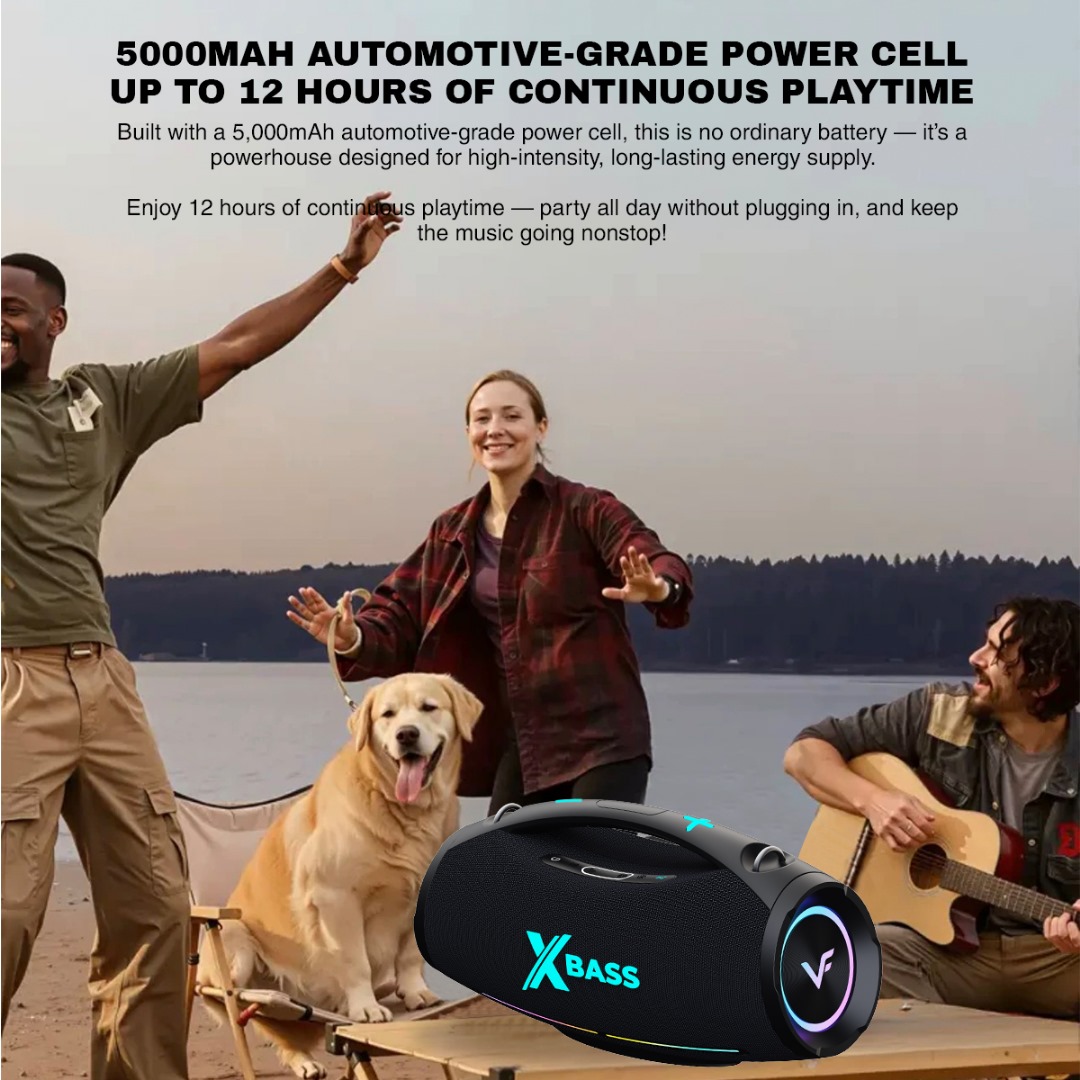 Vinnfier Tango XT510 Portable Bluetooth Karaoke Speaker 300W Output ...