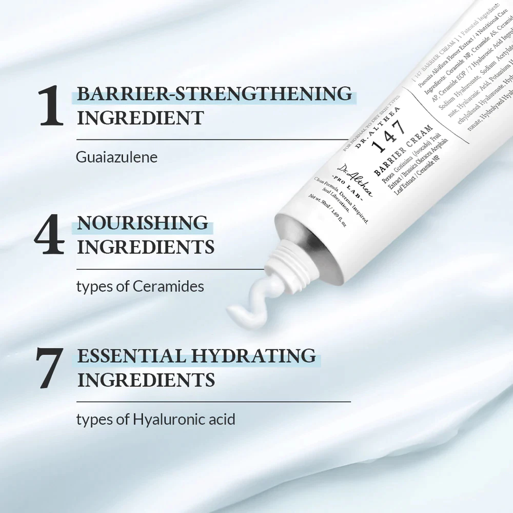 Dr.Althea Skin Relief & Barrier DUO | 𝟯𝟰𝟱 𝗥𝗲𝗹𝗶𝗲𝗳 𝗖𝗿𝗲𝗮𝗺 𝟱𝟬𝗺𝗹 + 𝟭𝟰𝟳 ...