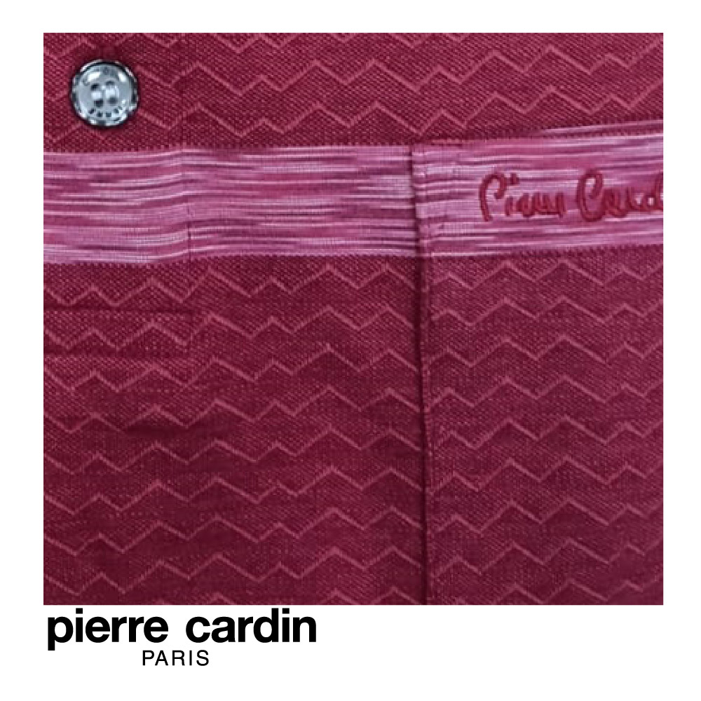 Pierre Cardin Mens Short Sleeve Yarn Dyed Stripe Jacquard Polo Tee With ...
