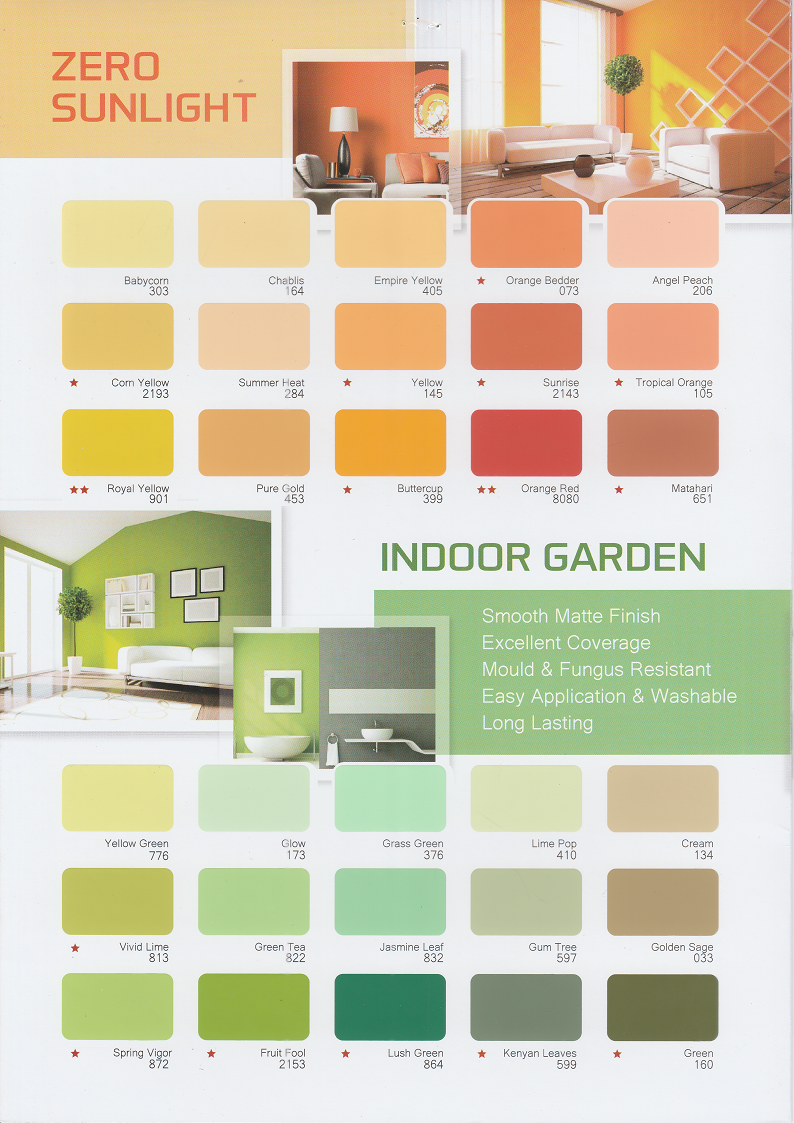 7L UNIPAINT Cat Interior & Exterior 100 Warna🌈 - Murah & Kualiti Baik🔥 ...