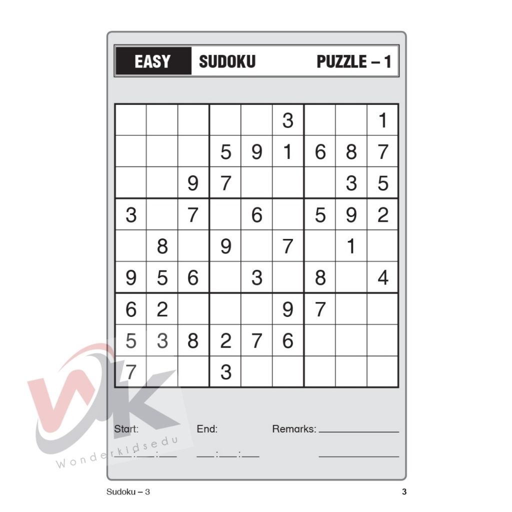 Amazing Jumbo Sudoku Book | Puzzle Book | Crossword | Brain Bosting ...