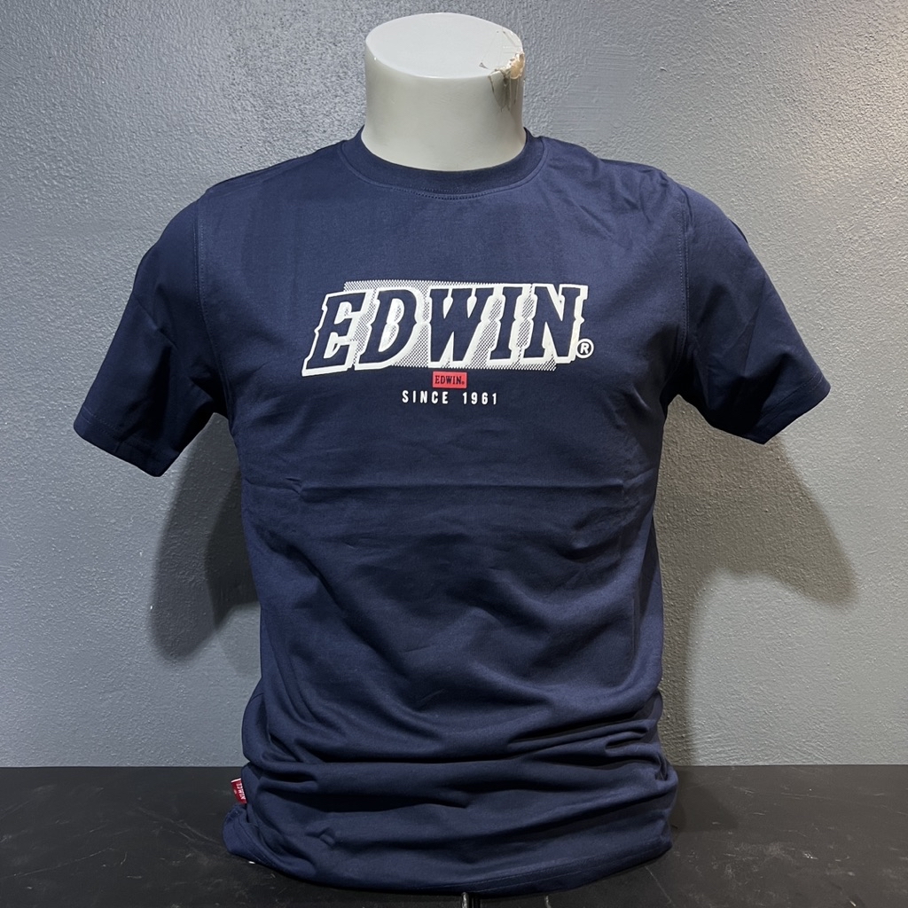 🔥New Arrivals🔥 EDWIN® Men’s Signature Logo Printing T-Shirt ( 7480 1955 ...