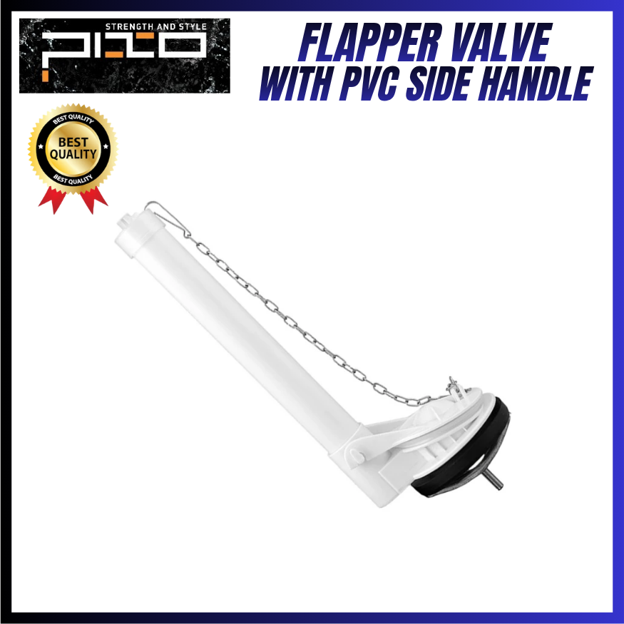 PIXO Flapper Flush Valve With PVC Side Lever Handle (Single Flush ...