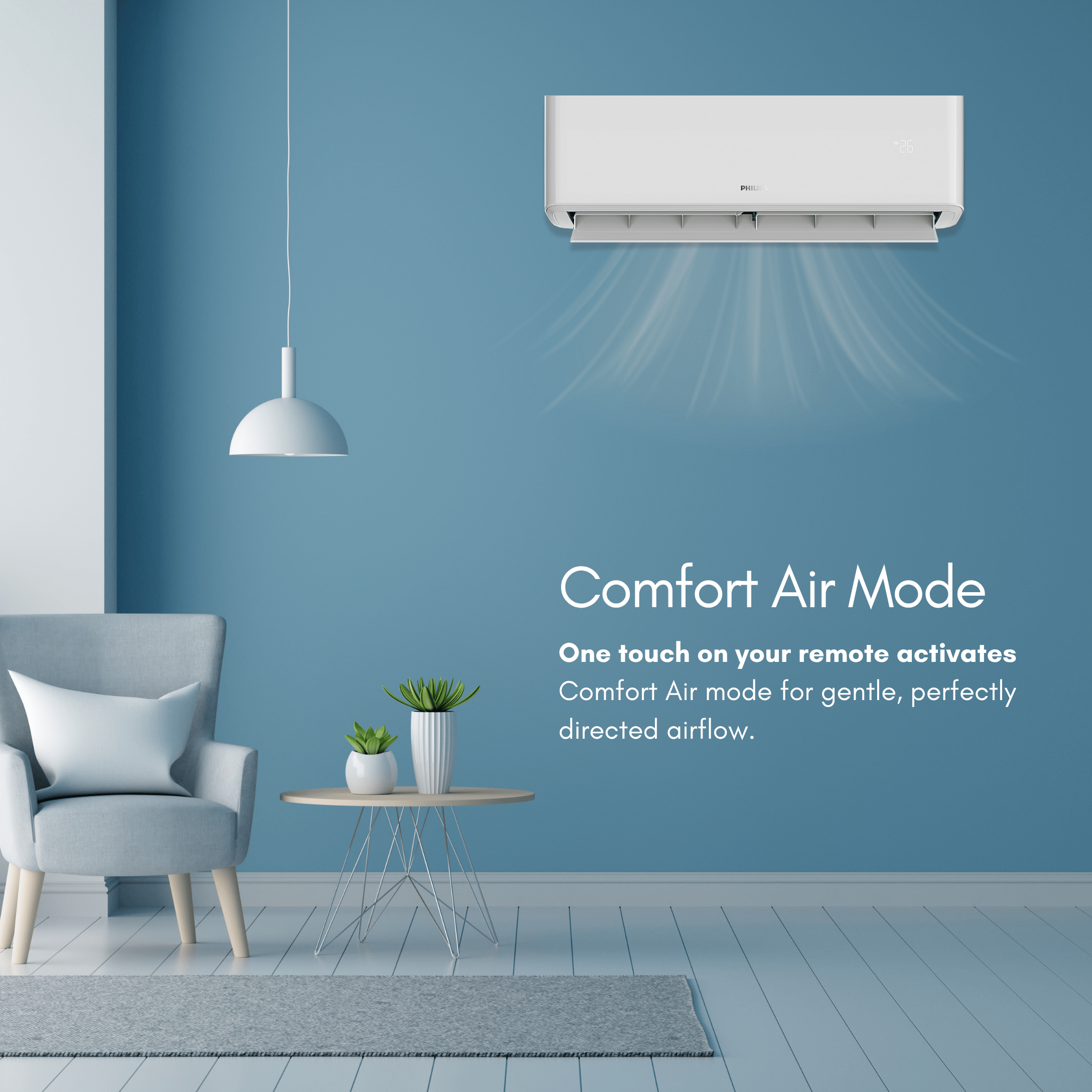Philips Air Conditioner Inverter 4-5 Star Air Series Ab1 - 1.0HP/1.5HP ...
