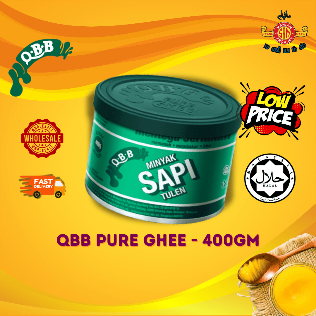 QBB Pure Ghee/Minyak Sapi - 150g/400g/800g | Shopee Malaysia