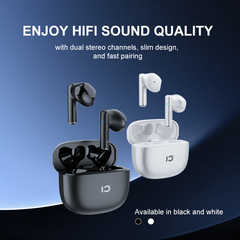 SHIDU SD-W10 Wireless Earbuds Bluetooth 5.4 ANC Noise Cancelling Earphones HiFi Stereo Type-C ...