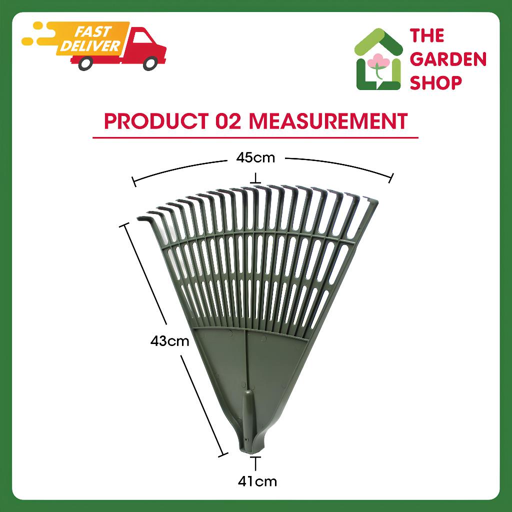Plastic Rake Head Plastic Crawler Oil Palm Garden Lawn Rake Leaf ...