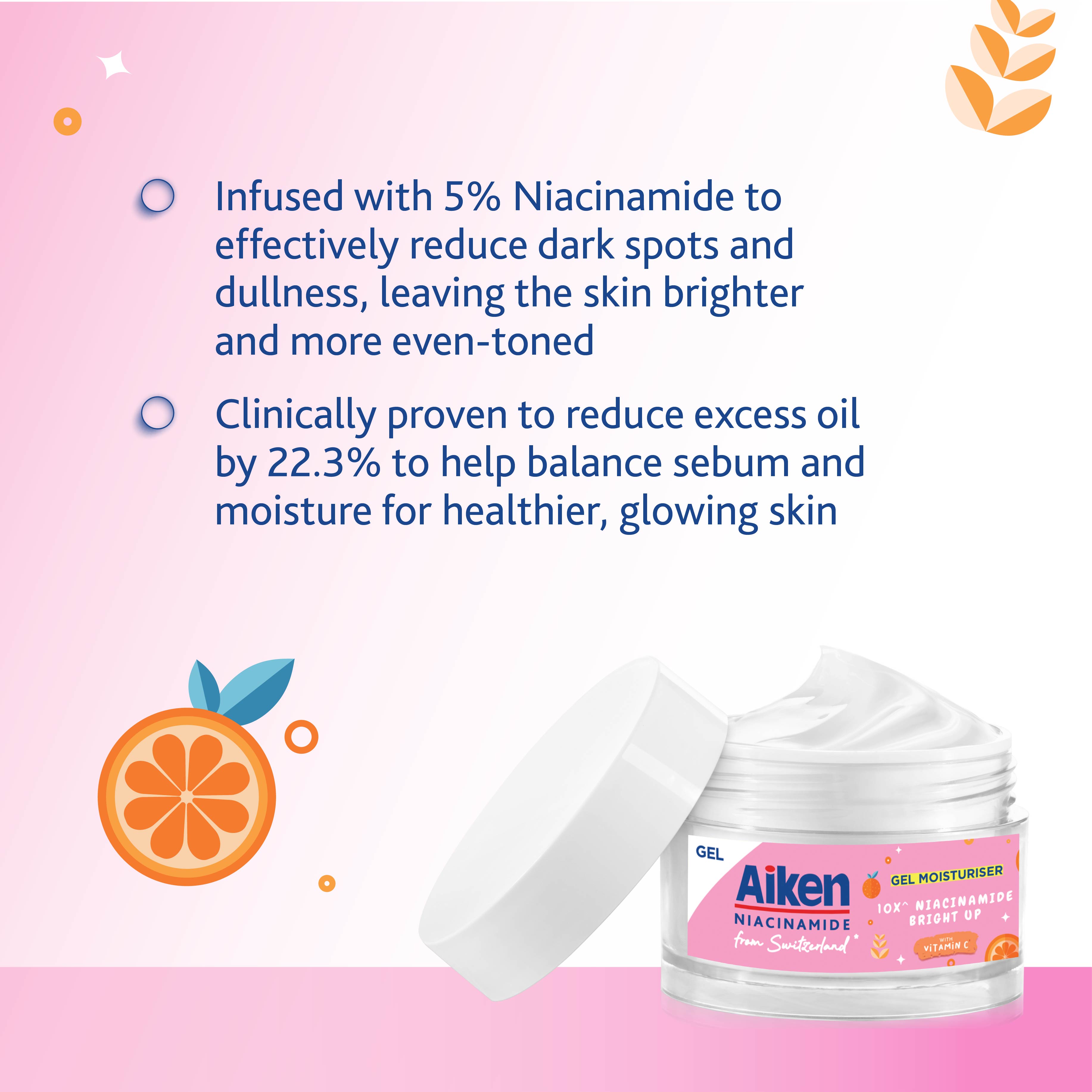 Aiken Niacinamide Bright Full Set | Smooth Skin | SPF50+ PA ...