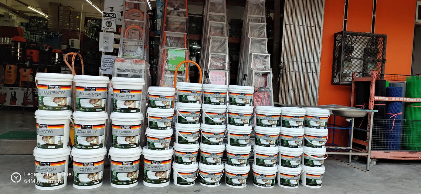 ( 7 LITER ) SMART PAINT ( ECO-PAINTER ) INTERIOR EMULSION PAINT / CAT ...
