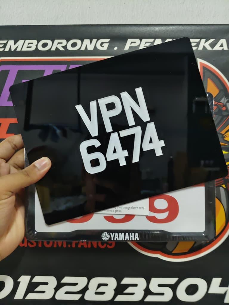 MAHADSTORE CUSTOM PLATE XMAX/NMAX PLATE DAN FRAME YAMAHA THAILAND ...