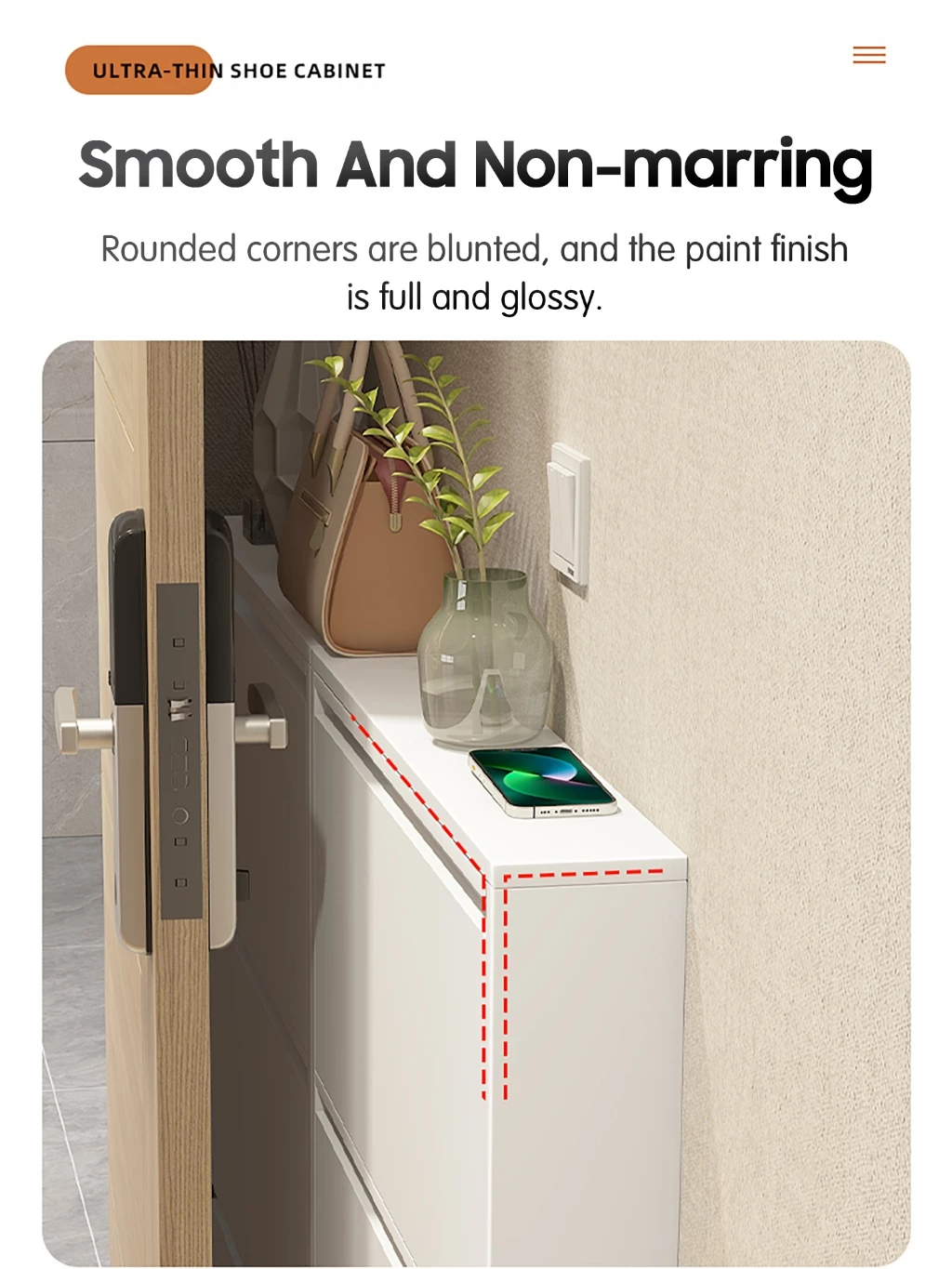 4 Door Multi-Layer Home Shoe Cabinet Almari Kasut/Rak Kasut Bertutup ...