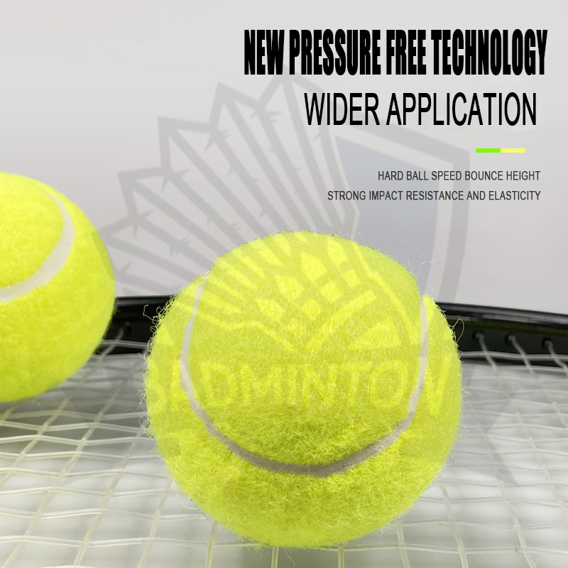 Wilson 3pcs Tennis Ball Durable Elasticity Round Training Learning ...