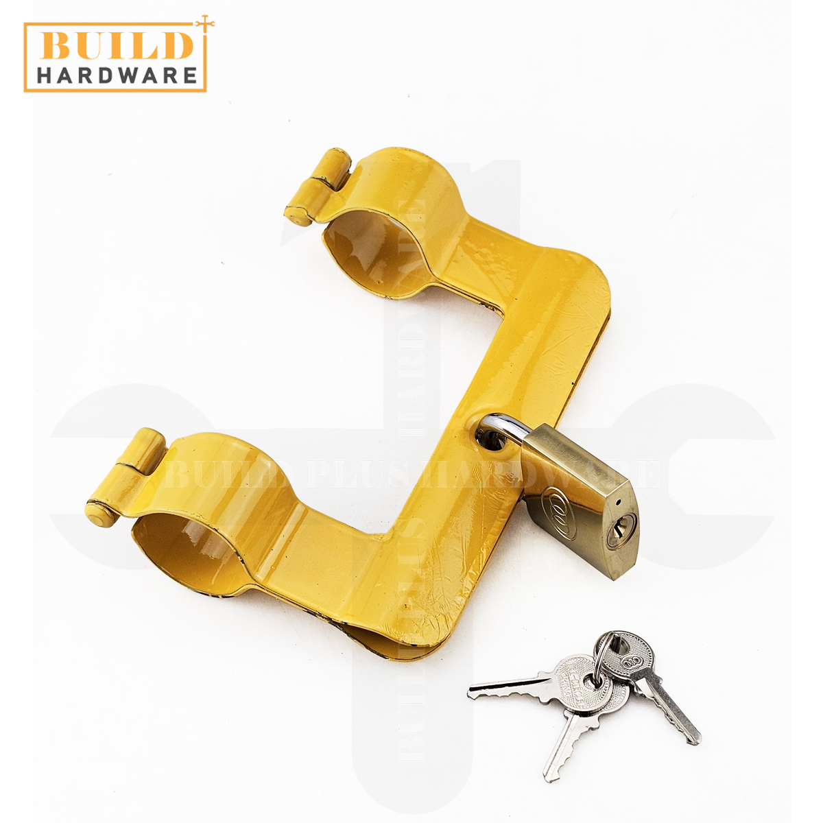 Water Meter Lock (Yellow) Kunci Meter Air Lock Padlock with keys Tri ...