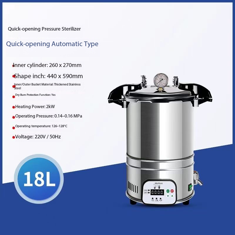 High-pressure steam sterilization Retort Machine (Auto and Manual Model ...