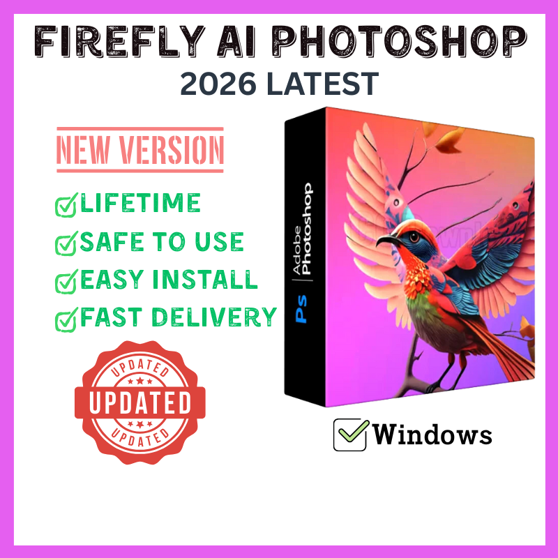 Firefly AI Photoshop 2026 Latest with Installation Tutorial (Windows ...