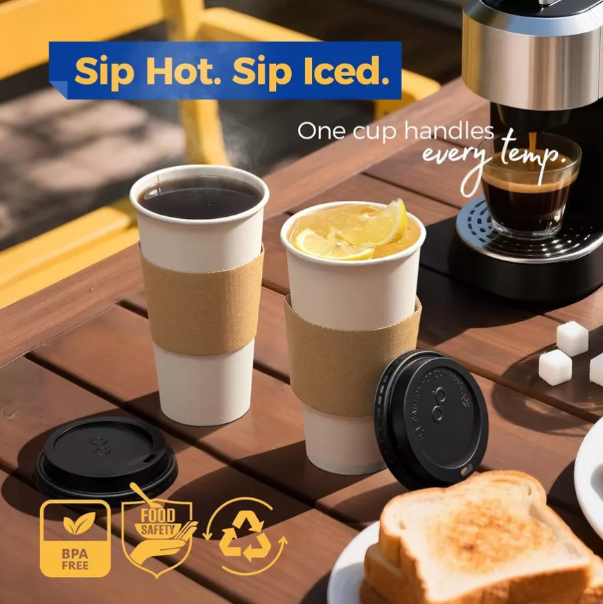 16oz White Paper Cup/Tester Sampling Sample Cup/Disposable Kenduri ...