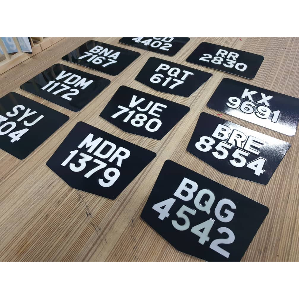 MAHADSTORE CUSTOM PLATE KETUK CHOWKIT | Shopee Malaysia