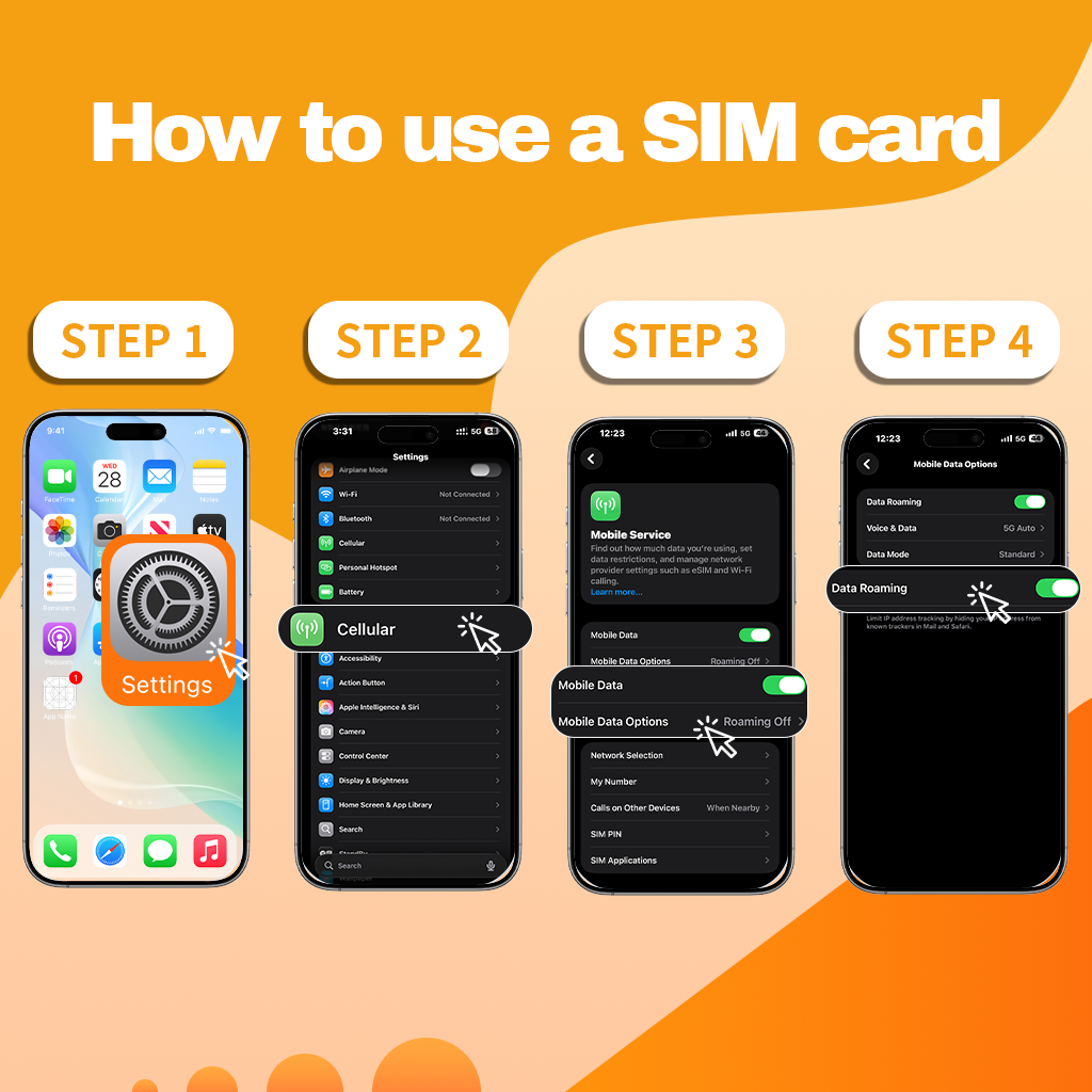 【CSL】 USA SIM CARD | 3-30Days | High-Speed Daily UNLIMITED GB | Plug ...