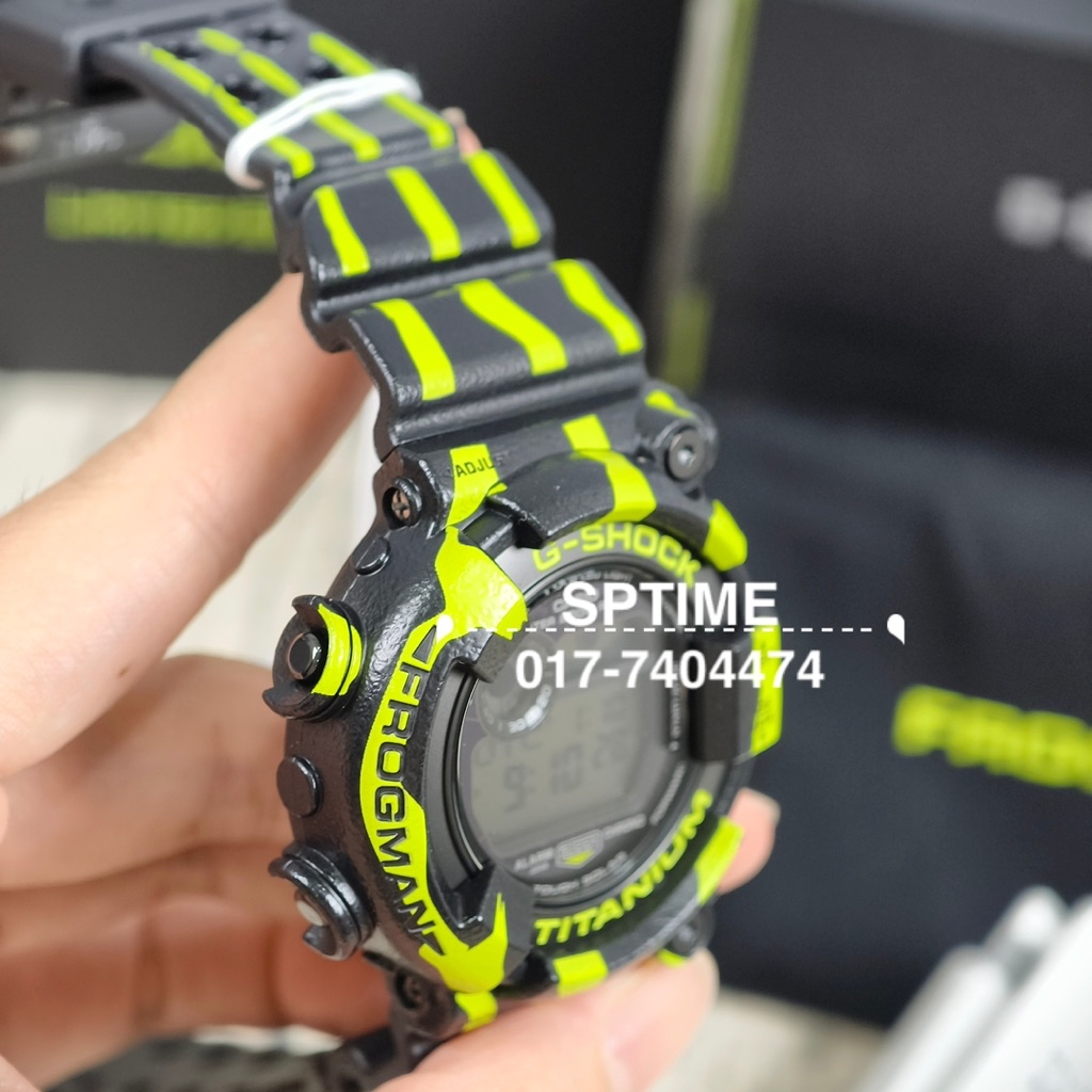 JAPAN SET CASIO G-SHOCK FROGMAN THREE-STRIPED POISON DART FROG GW ...