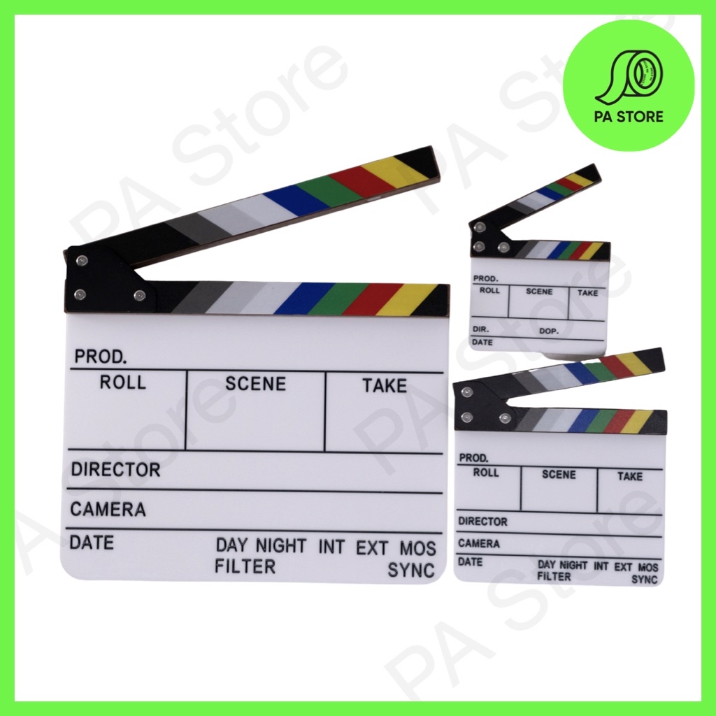 Clapper Board Walnut Wood Professional Film Videography Photography ...
