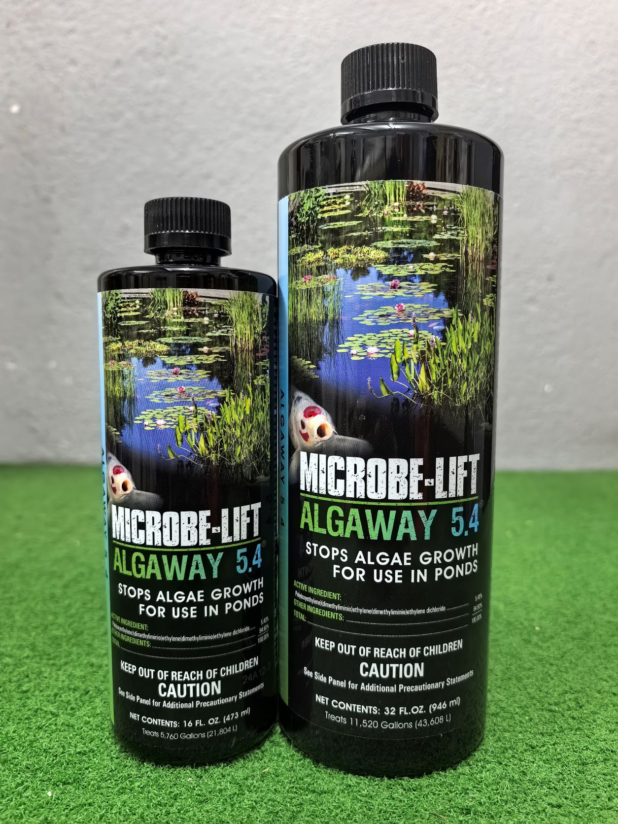 Microbe-Lift Algaway 5.4 (16oz / 32oz) Algaecide Anti Algae Remover ...