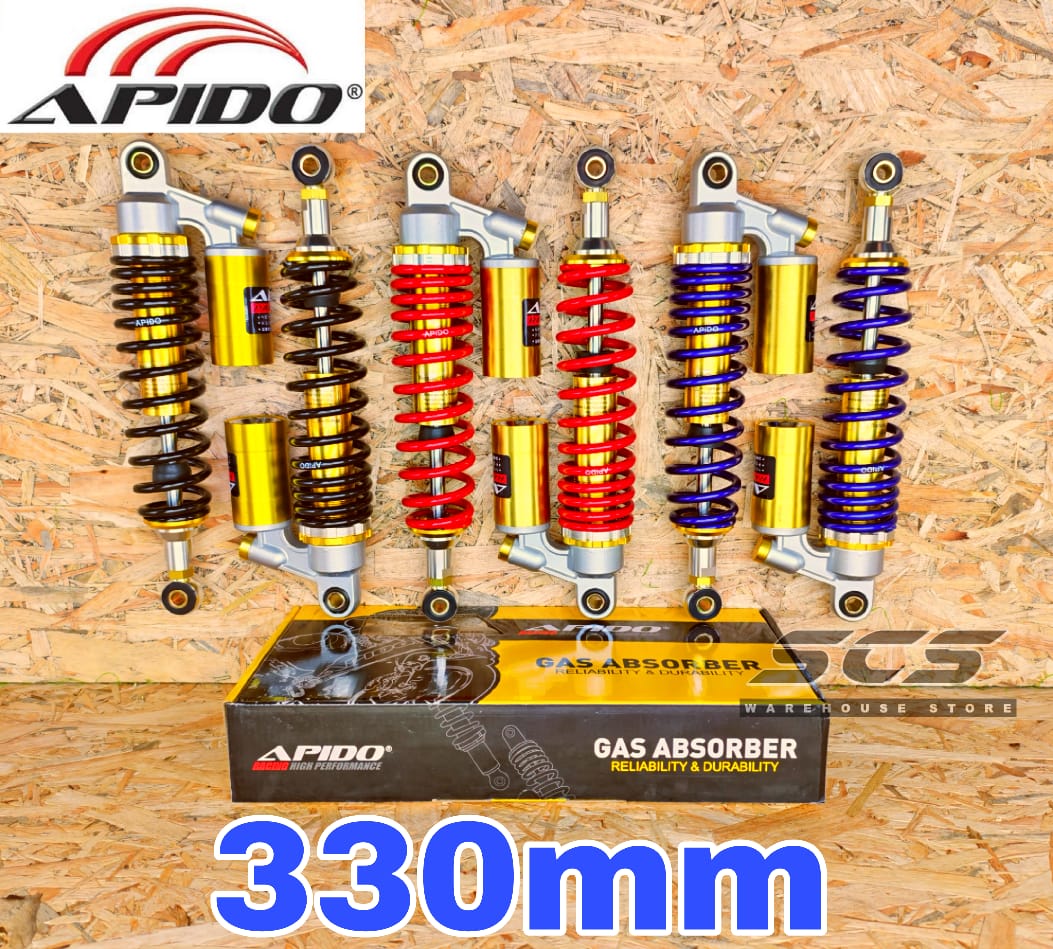 APIDO / JRP Thailand Absorber Set 330mm Gas Tank Adjustable GBO C70 EX5 ...