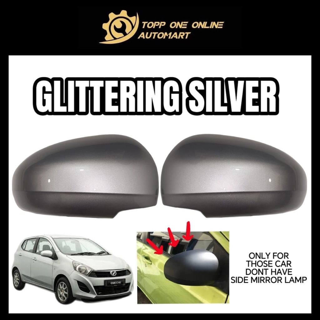 ORIGINAL PERODUA AXIA 2014-2022Y SIDE MIRROR COVER (NO SIGNAL HOLE ...