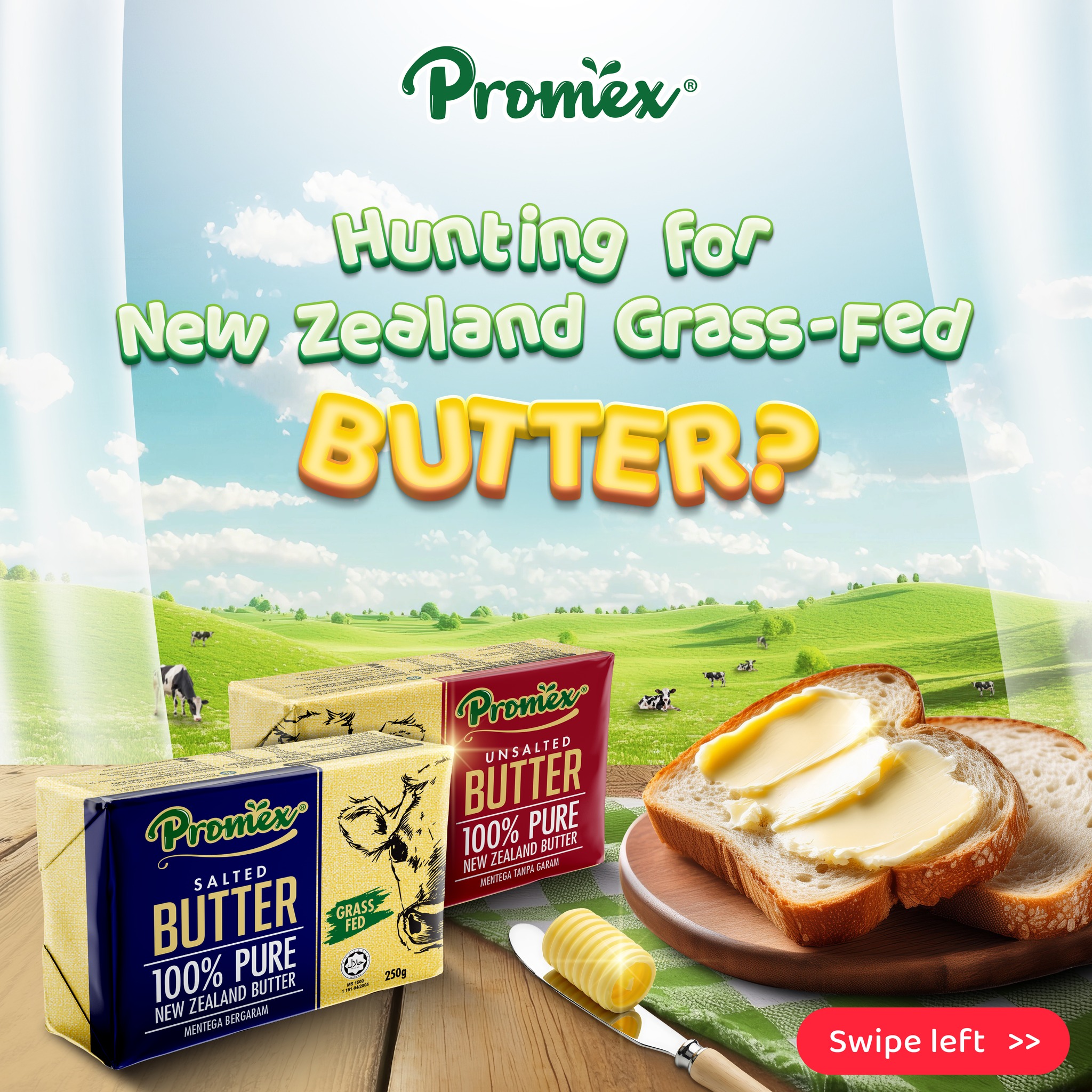 [Klang Valley/Penang Delivery Only] Promex Salted Butter (227g ...