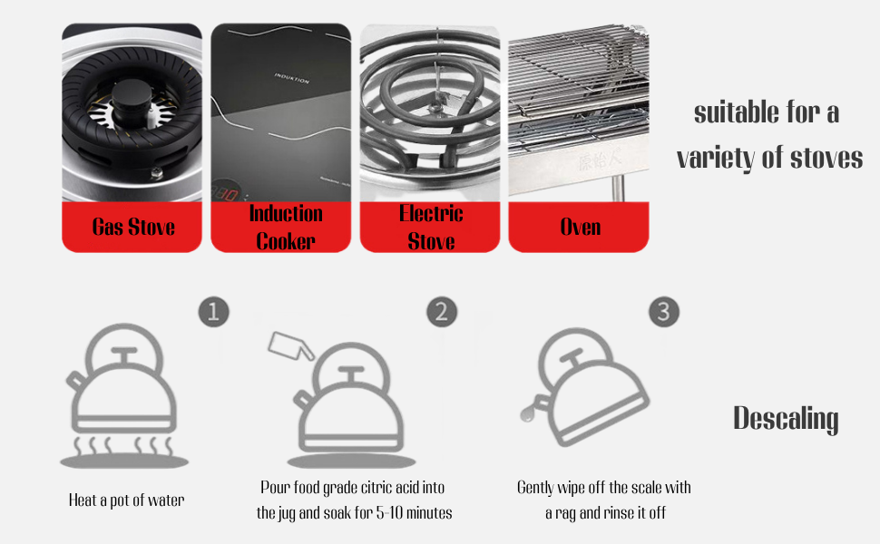 6/8/10L 304stainless steel whistle electric kettle and ordinary kettle ...