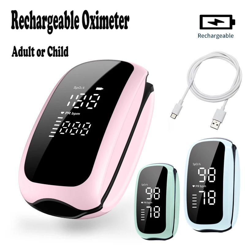 Medical Pulse Oximeter on the Finger for Child Baby and Adults Useful ...