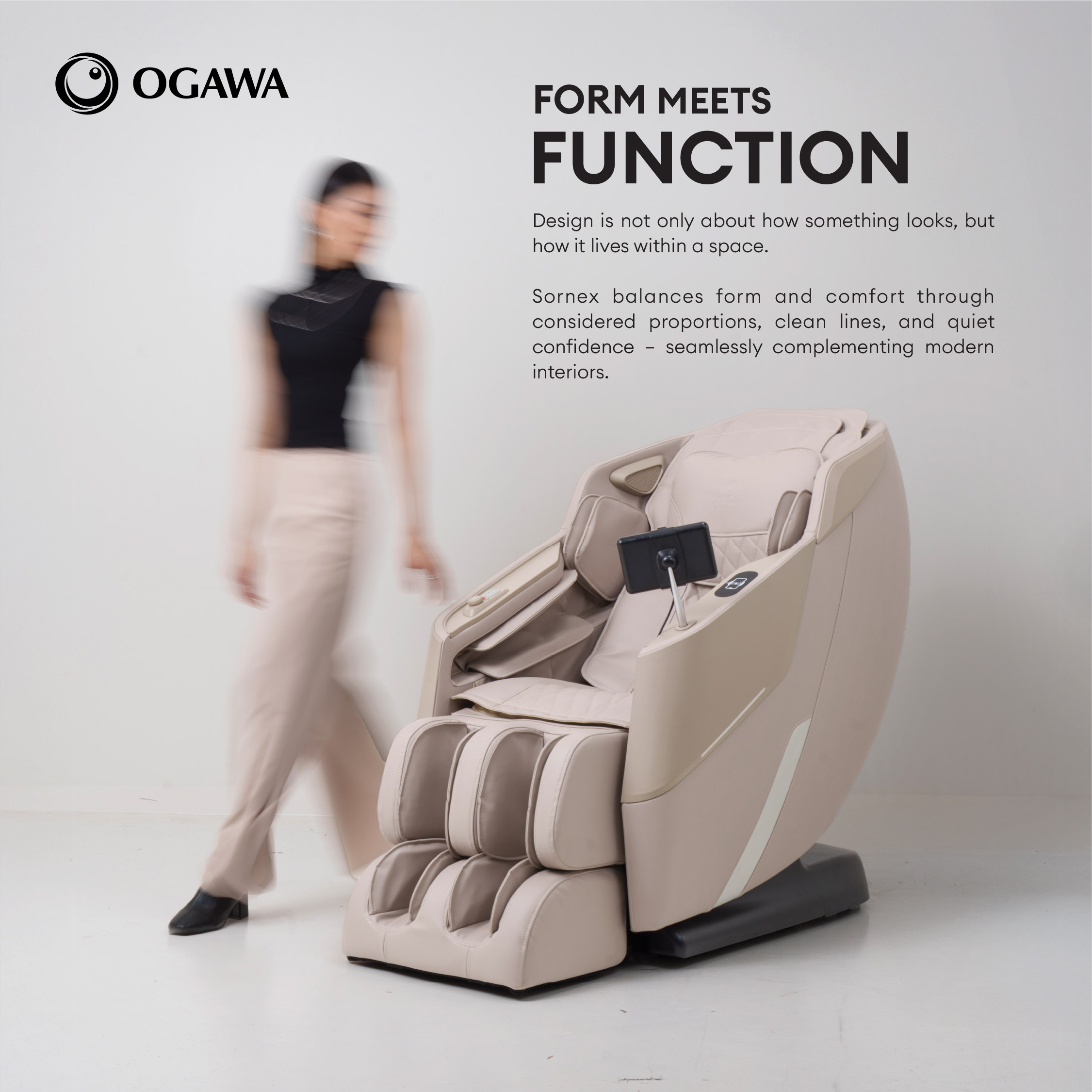 [New Arriva] Ogawa SorneX Massage Chair (Get buzzy + irelieve + 3in1 ...
