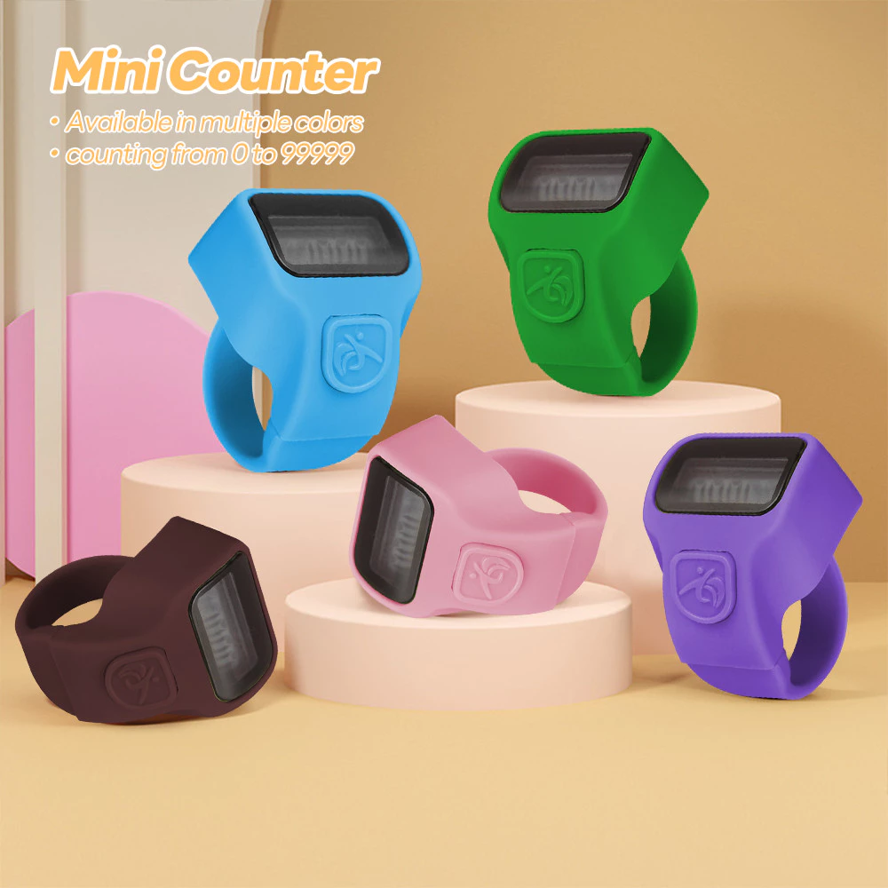 Digital Finger Counter Ring Digital Tasbih Ring Handheld Electronic ...
