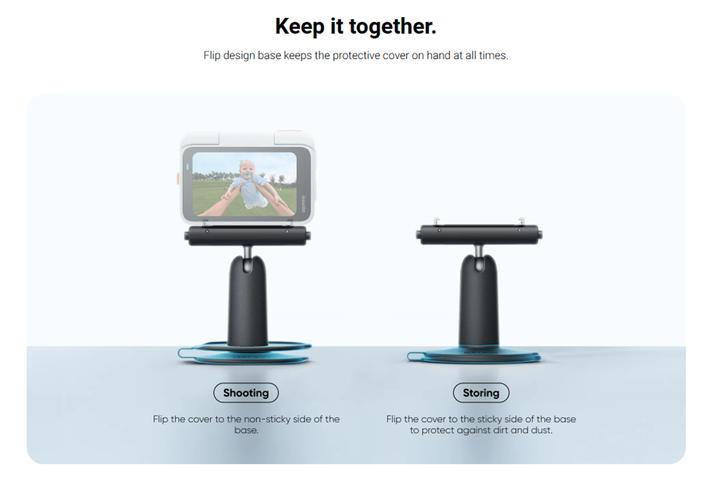 Insta360 GO Ultra Pivot Stand | Shopee Malaysia