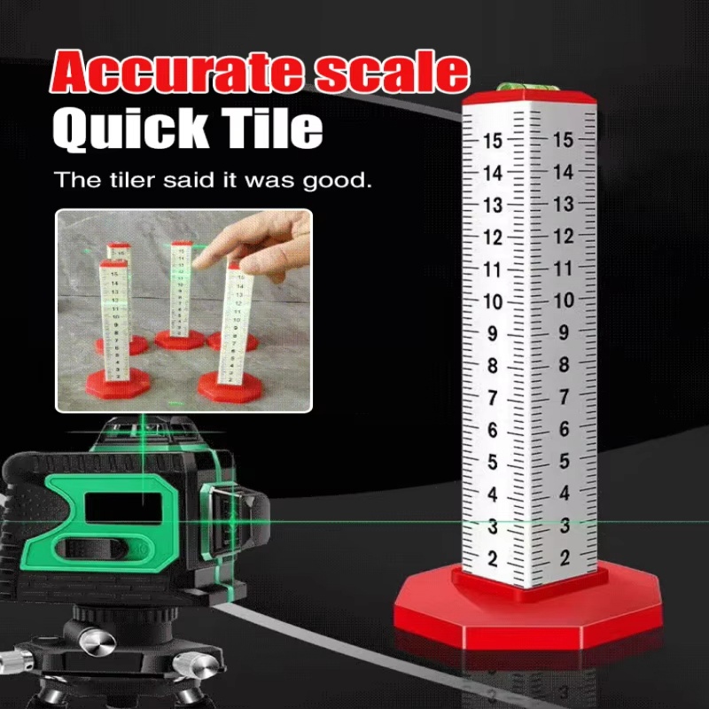 High and Low Positioning Equal Height Ruler Tiles Tool Kit Lightweight ...