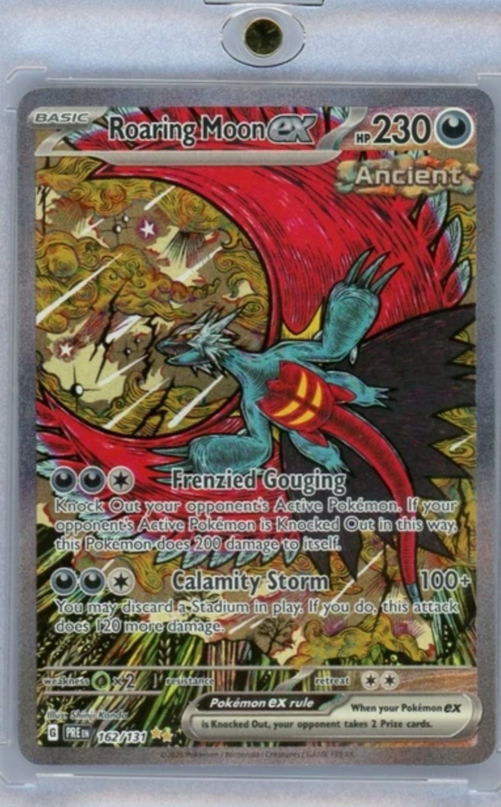 Pokemon Card Roaring Moon EX (English) | Shopee Malaysia