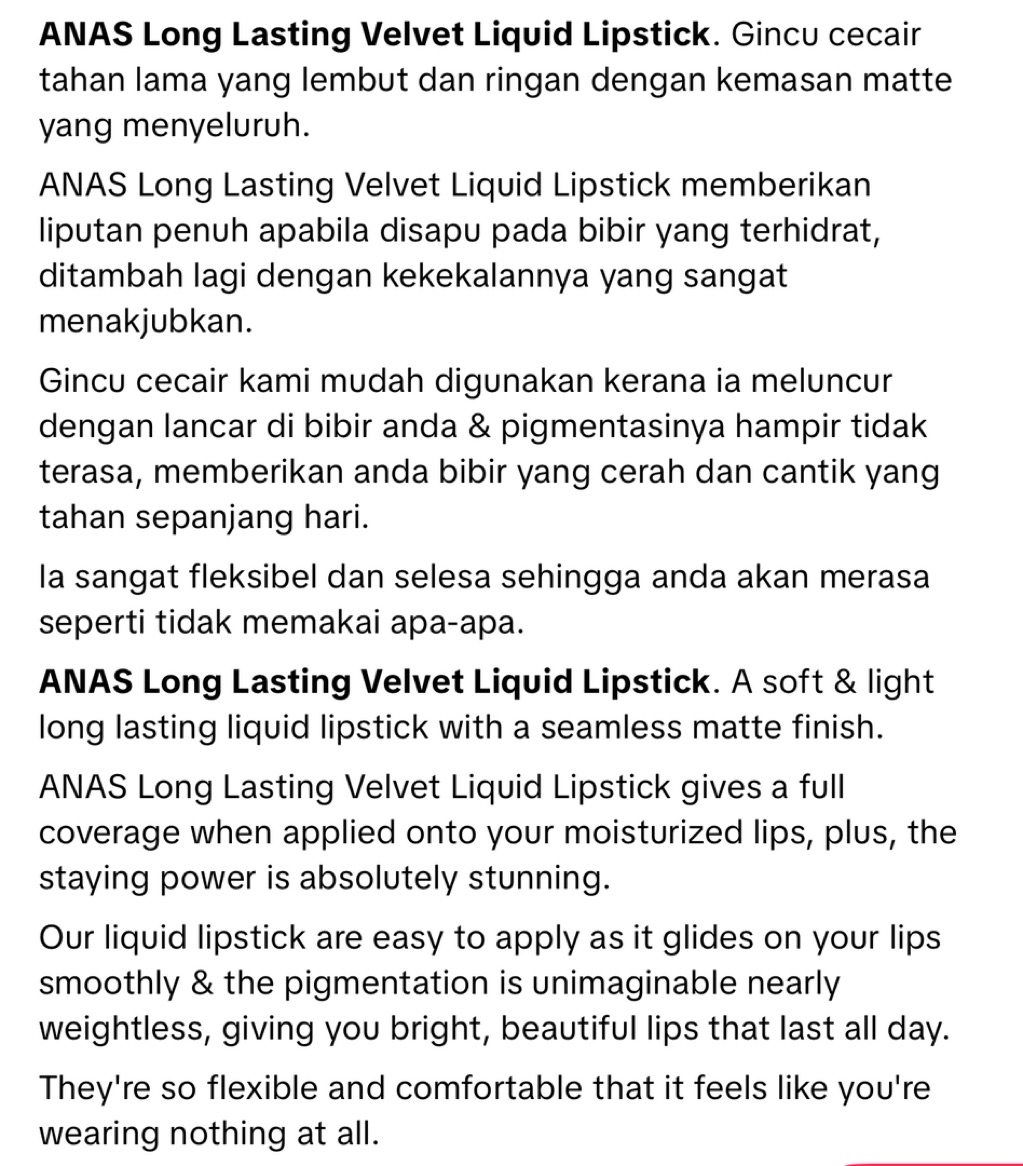NEW CODE 2026: ANAS COSMETIC ANAS SATIN LIPSTICK | GINCU BALDU | GLOSSY ...