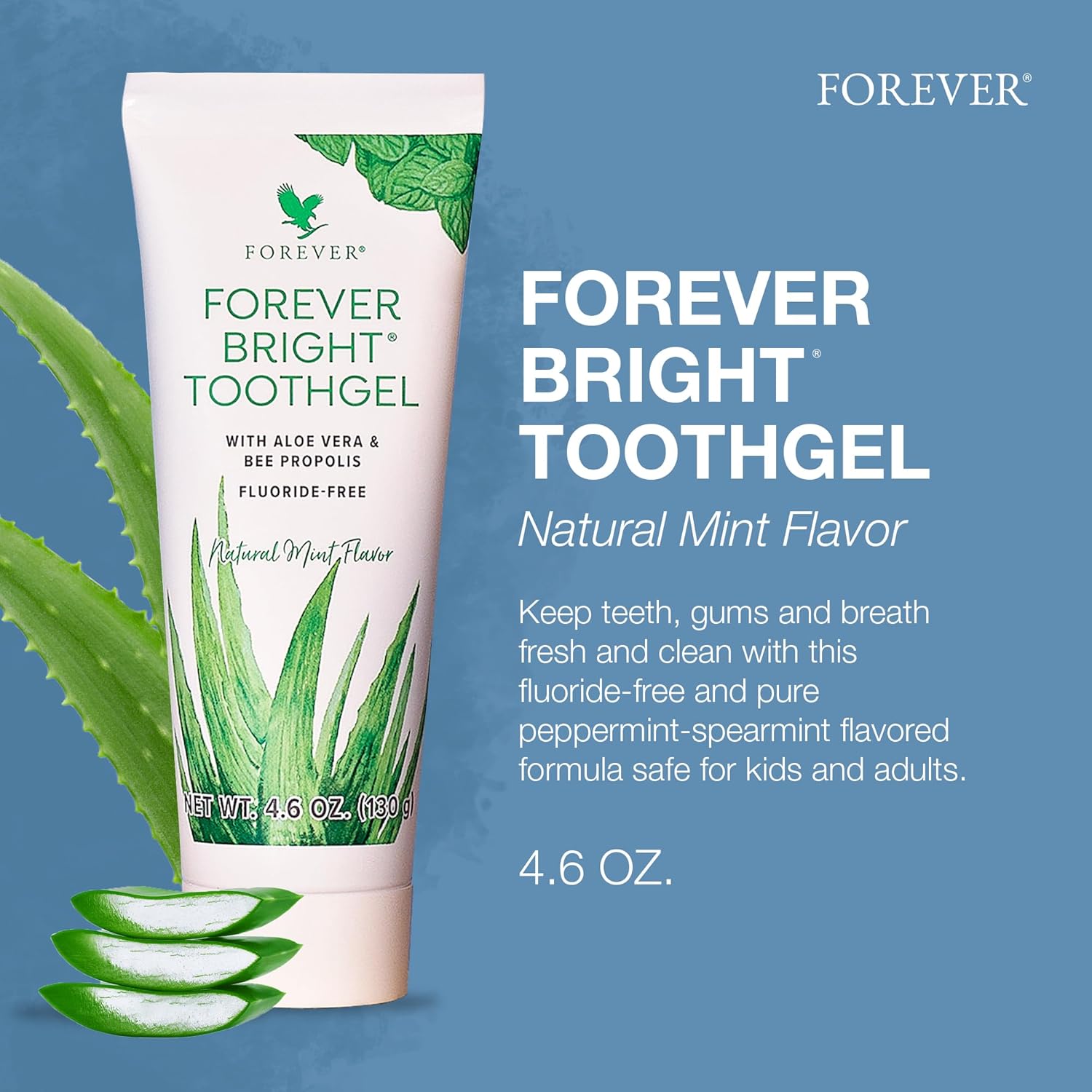 FOREVER LIVING Aloe Vera Toothpaste Bright ToothGel ubat gigi aloe vera ...