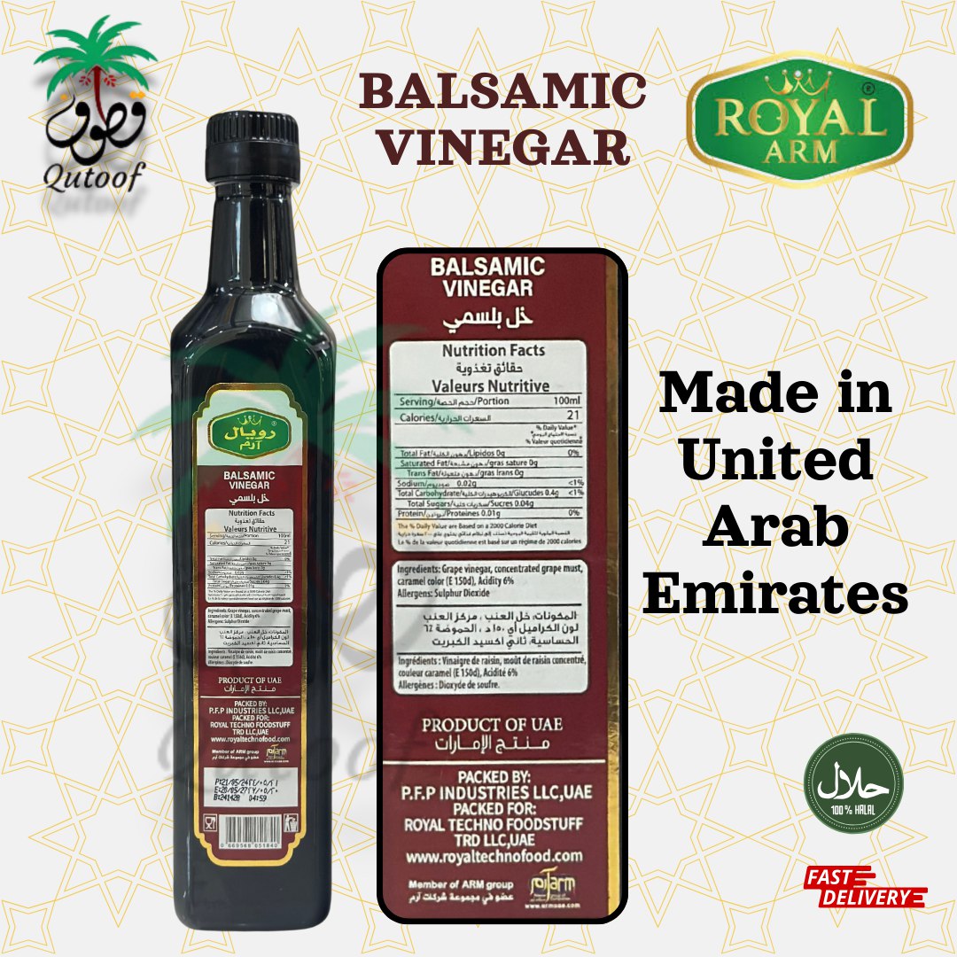 ROYAL ARM Balsamic Vinegar 500 ML | Shopee Malaysia