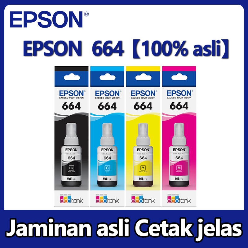 ORIGINAL EPSON T664 664 Series for Printer L100/L110/L120/L130/L132 ...