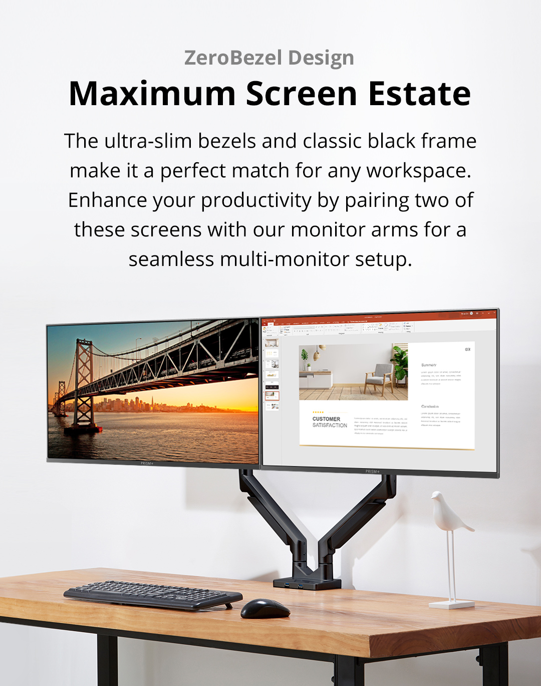 PRISM+ W250 25" 144Hz Productivity Flat Monitor [1920 x 1080][NEW ...