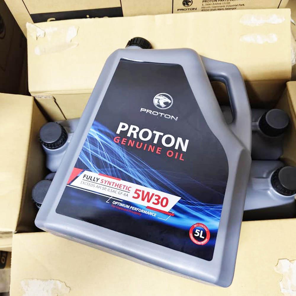 ORIGINAL PROTON FULLY SYNTHETIC 5W30 ENGINE OIL FOR GEN 2, PERSONA ...